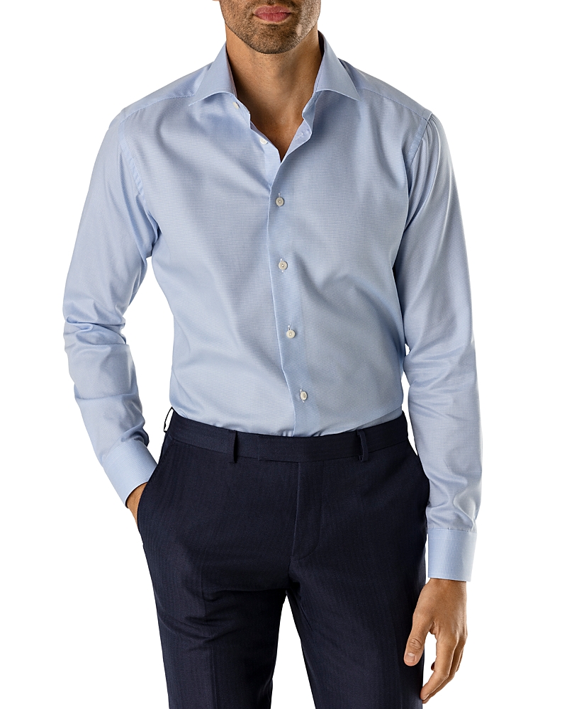 ETON ETON Micro Houndstooth Dress Shirt